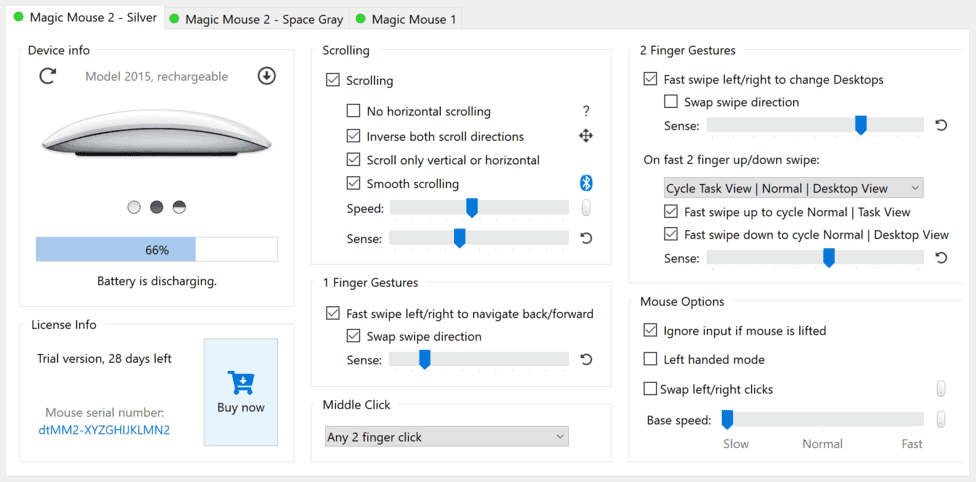Magic mouse windows 10 store